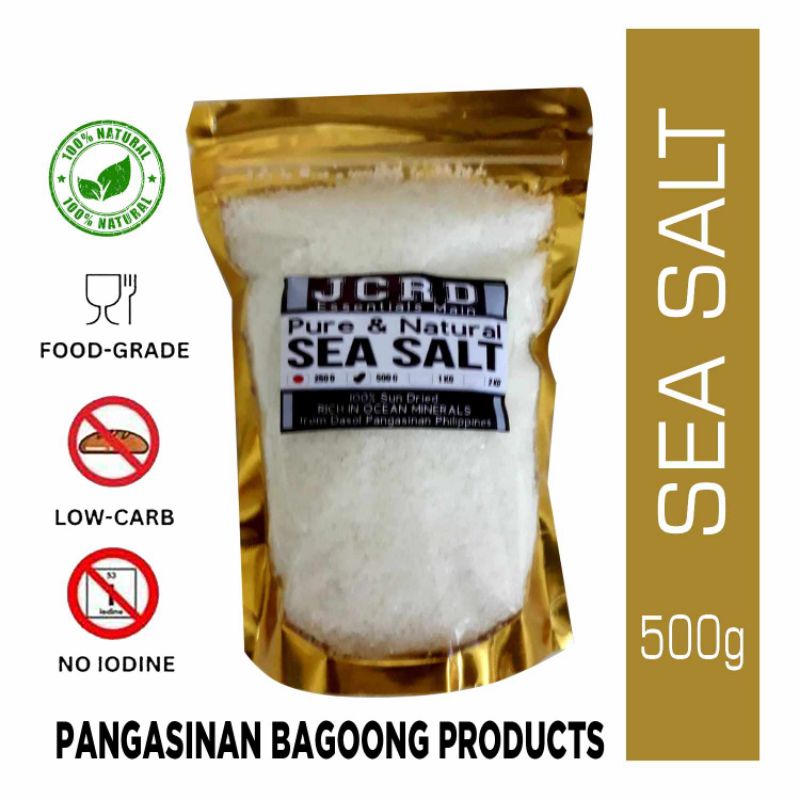 Original Sea Salt from Dasol Pangasinan 500g | Shopee Philippines