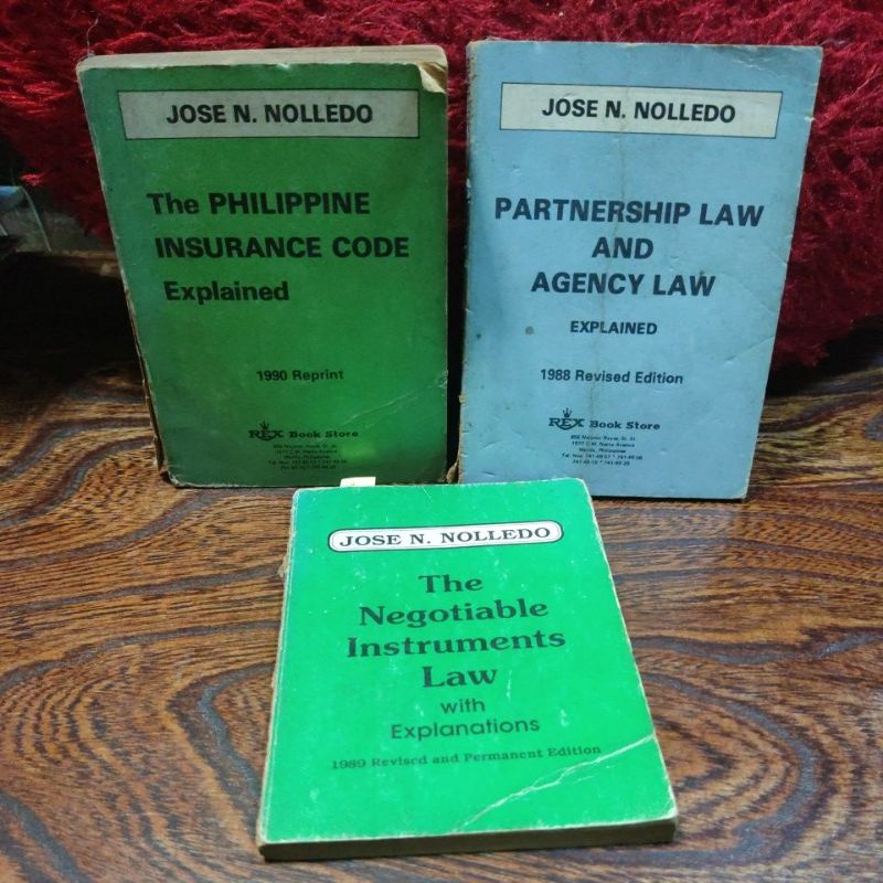 The Philippine Insurance Code explained Partnership Law & Agency Law ...