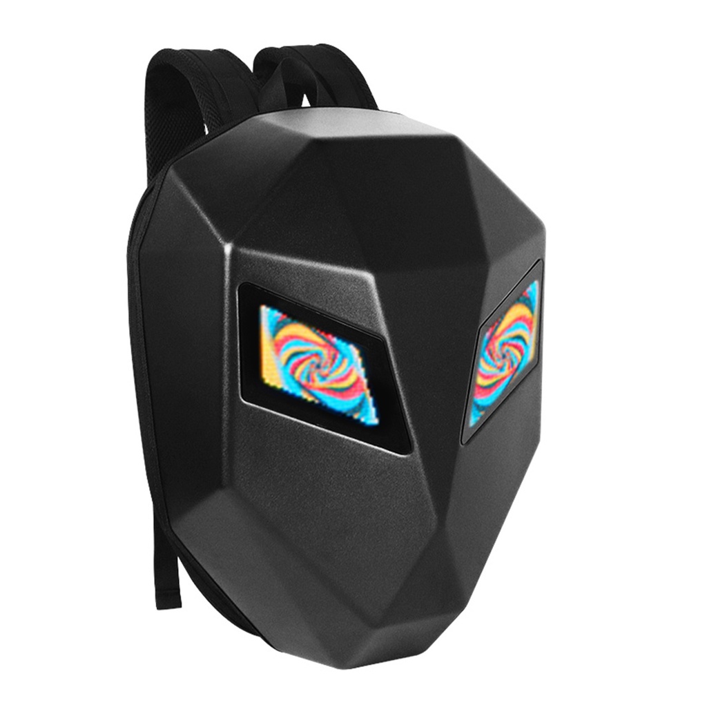 LED Knight Cycling Backpack with Eye Motorcycle Helmet Bluetooth APP ...