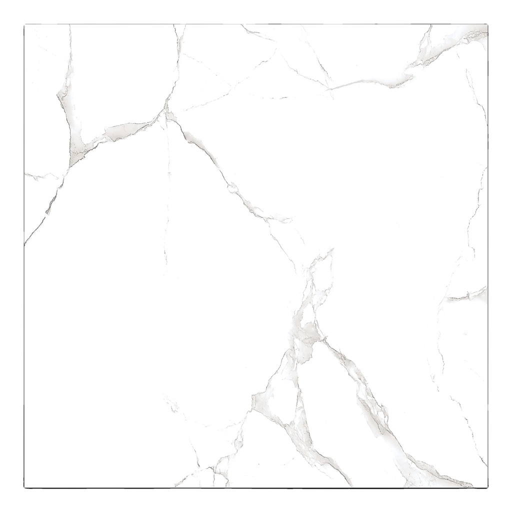 Statuary Porcelain Tiles 60*60 White Marble Ceramic Tiles 600*600mm ...