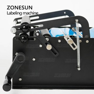 ⊹ZONESUN ZS-50W Manual Round Water Wine Bottle Vial Can Jar Label ...