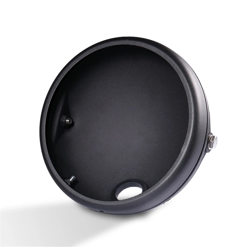 ☁Motorcycle 7 inch Headlamp Housing Cover 7'' Motorbike Modified ...