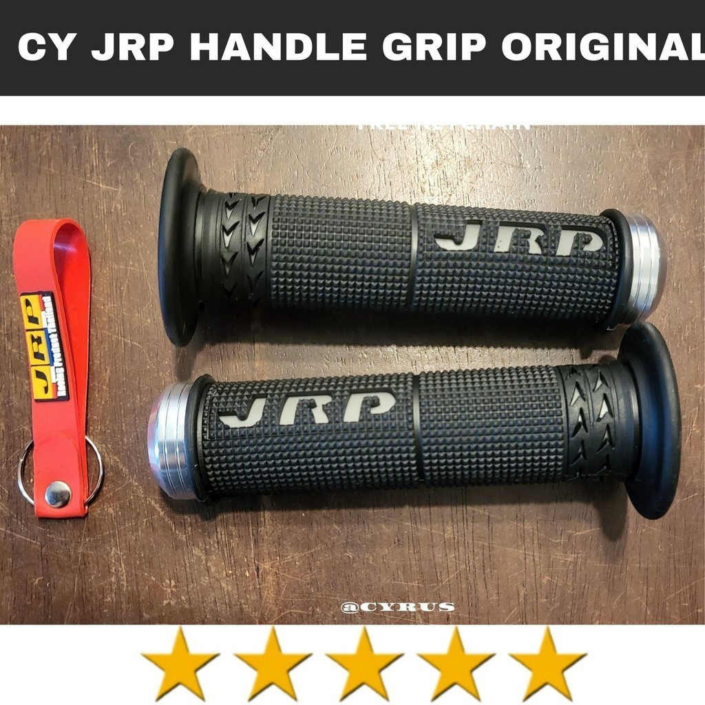 CY LEGIT JRP HANDLE GRIP for Honda Click 160i W/ KEYCHAIN black gray ...