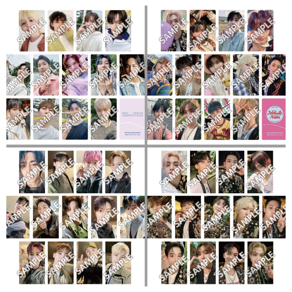 SEVENTEEN NAGOYA FOLLOW TO JAPAN SEVENTEENTH HEAVEN ALWAYS YOURS UMS WEVERSE OFFICIAL PHOTO CARD ...