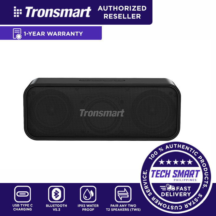 Tronsmart T2 Mini 2023 10W Portable Speaker Deep Bass Bluetooth Speaker ...