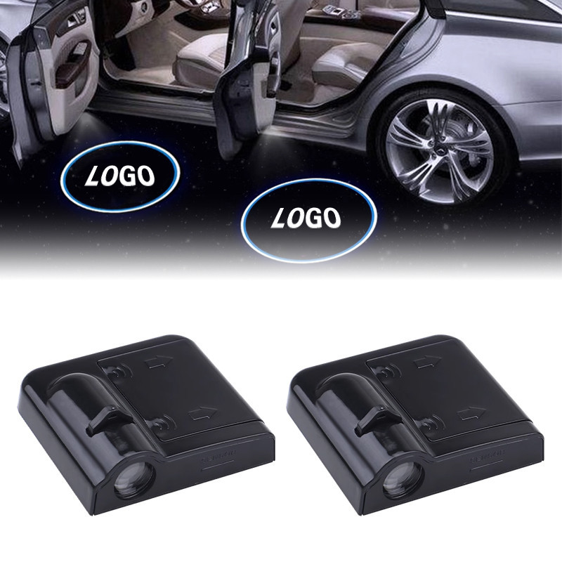 Universal Wireless Custom Car Logo Door Lights Door Logo Light Car Logo ...
