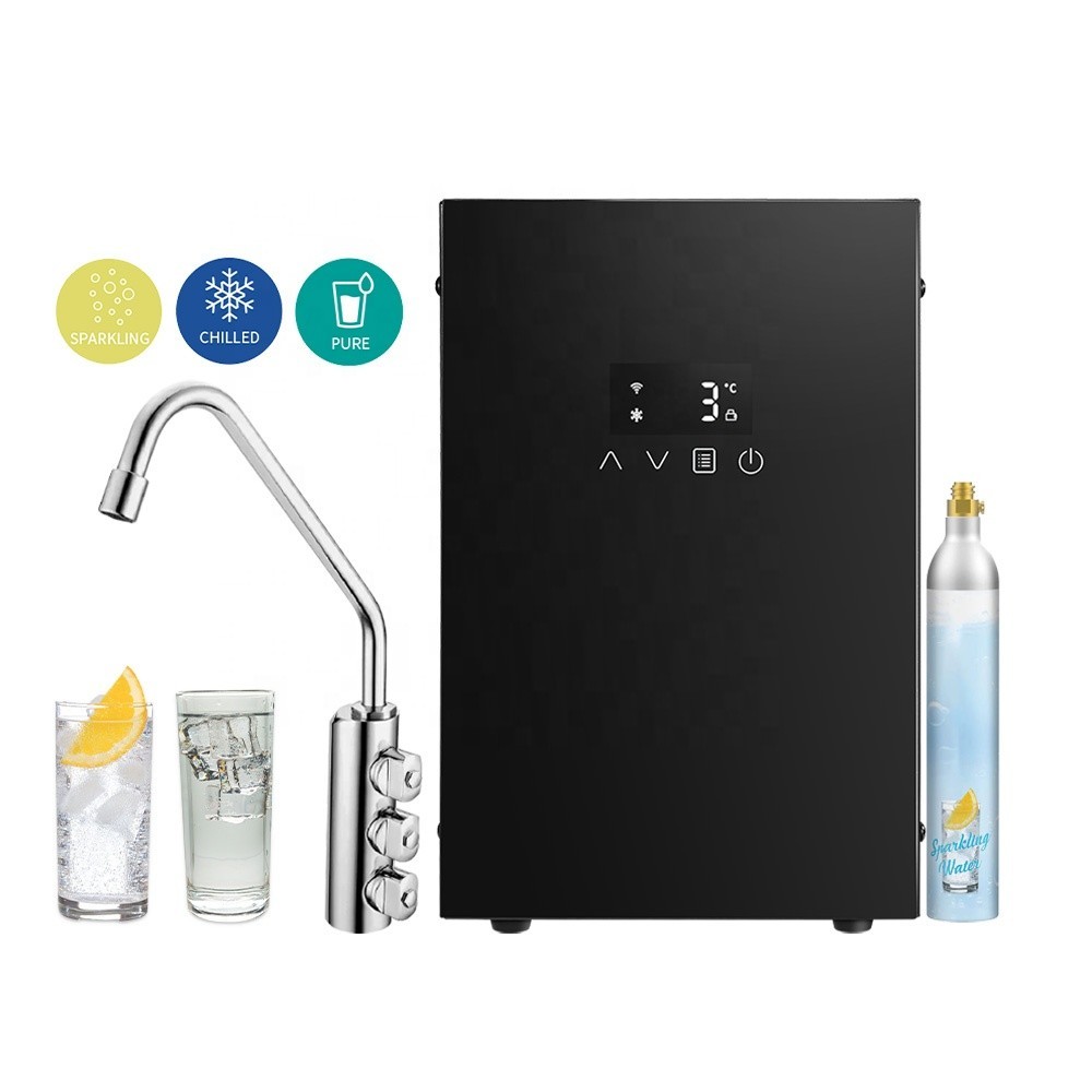 CO2 Sparkling Chilled Purified 3 In 1 Function Water Dispenser With Tap ...