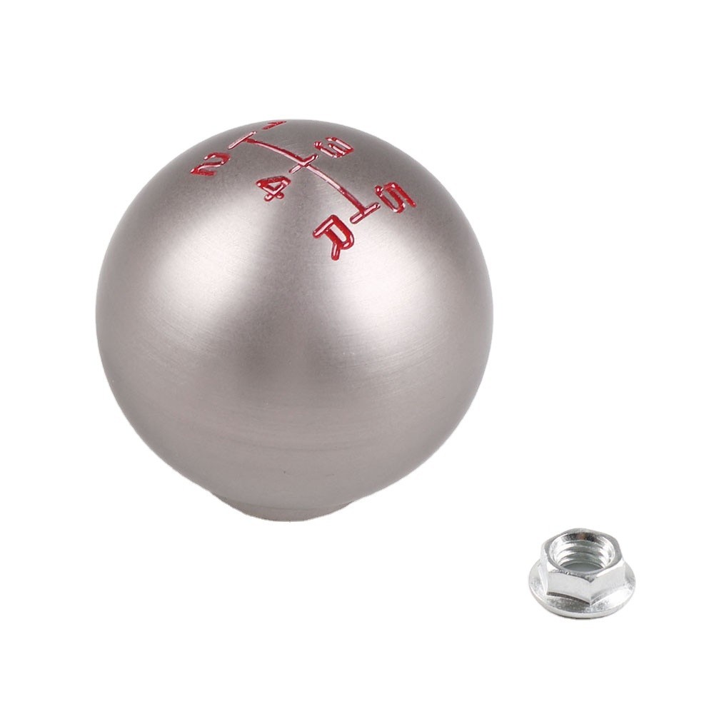 5 6 Speed JDM Ball Shape Shift Gear Knob CNC Aluminum for Honda Fit ...