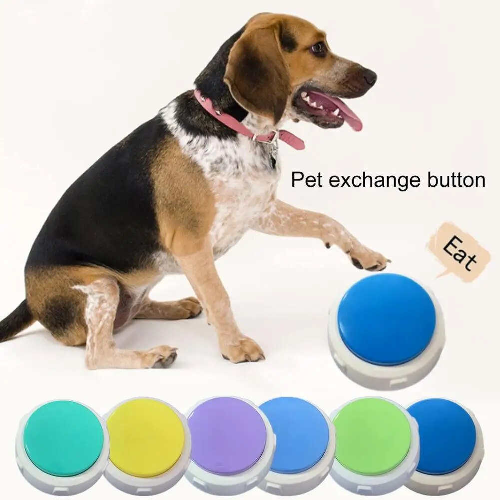 ⋚Recordable Dog Training Buttons Pet Talking Toys Pet Interactive toys ...
