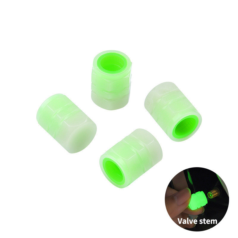 AT MTB mini fluorescent led bike wheel valve cap light flash bicycle ...