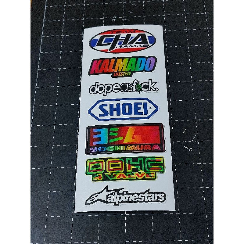 Motorcycle Stickers, Helmet Stickers, Vinyl Sticker, Waterproof Sticker ...