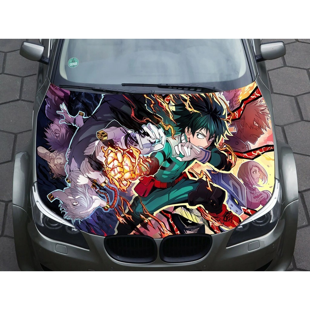ⓥHimiko Toga My Hero Academia Car Hood Decal Vinyl Sticker Graphic ...