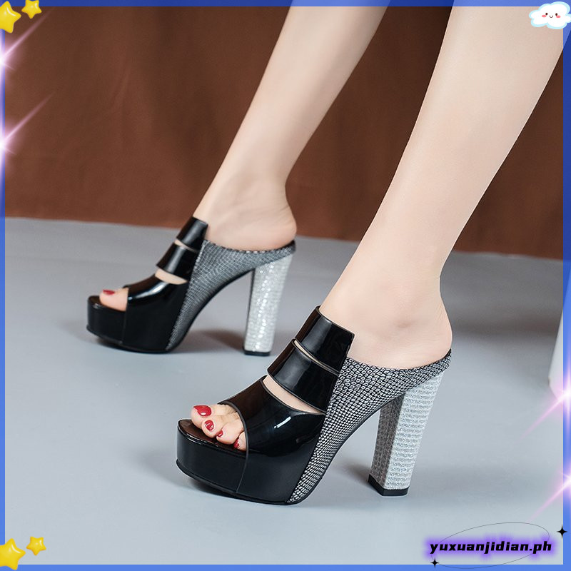 9XD2 Korean Sandals With Heels White 1 2 Inch Sandals For Women Heels ...