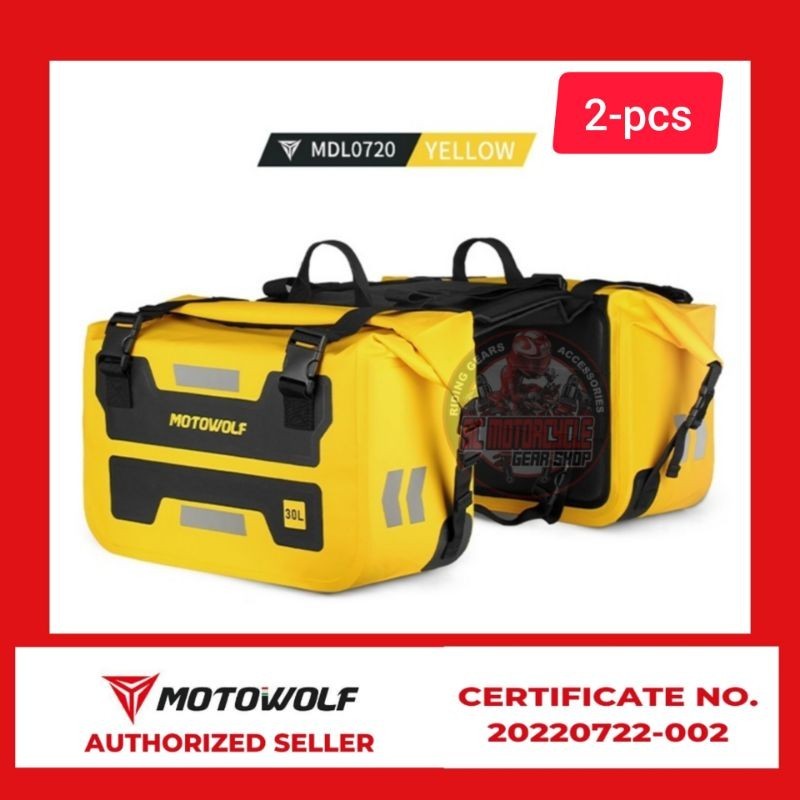 𝗠𝗢𝗧𝗢𝗪𝗢𝗟𝗙 𝗪𝗔𝗧𝗘𝗥𝗣𝗥𝗢𝗢𝗙 𝟯𝟬𝗟 𝗖𝗔𝗣𝗔𝗖𝗜𝗧𝗬 𝗦𝗔𝗗𝗗𝗟𝗘 𝗕𝗔𝗚/𝗦𝗜𝗗𝗘 𝗣𝗔𝗡𝗡𝗜𝗘𝗥 𝗕𝗔𝗚 | Shopee ...