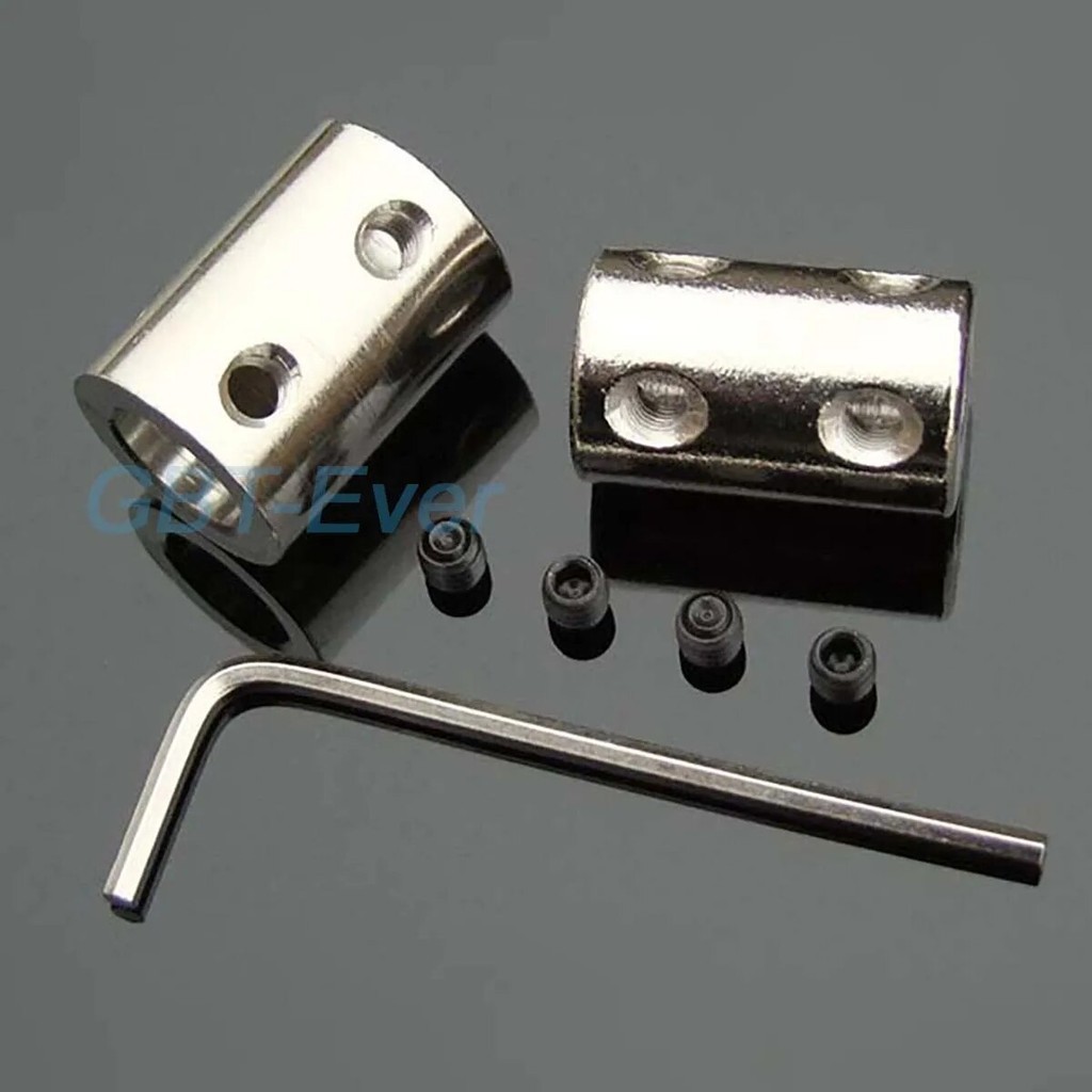 ⊰1Pcs 4/5/6/8/10mm Rigid Coupling Coupler Cylindrical Shaft Coupling ...