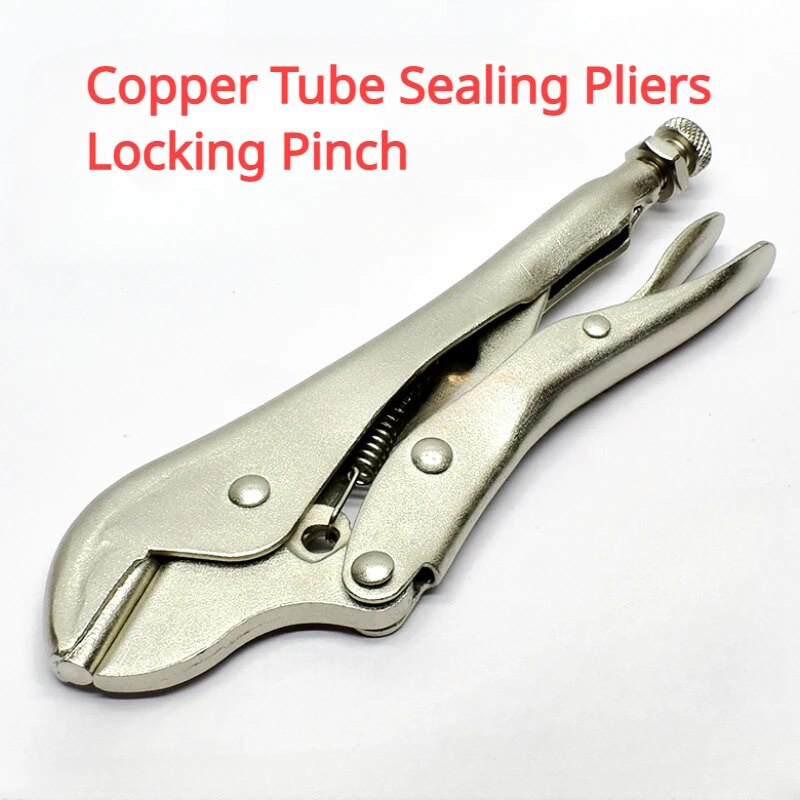 ♣1PC Locking Pinch Copper Tube Sealing Pliers Crimping Tool For Sealing ...