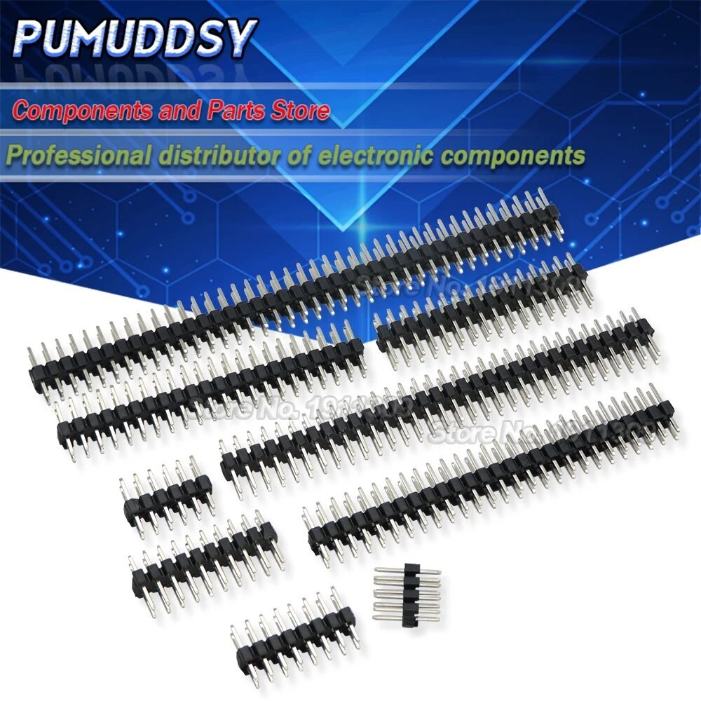 ≈10PCS 2.0MM Double Row Straight Male PIN HEADER 2MM 2X3/4/5/6/8/10/40 PIN Strip Connector Sock ...