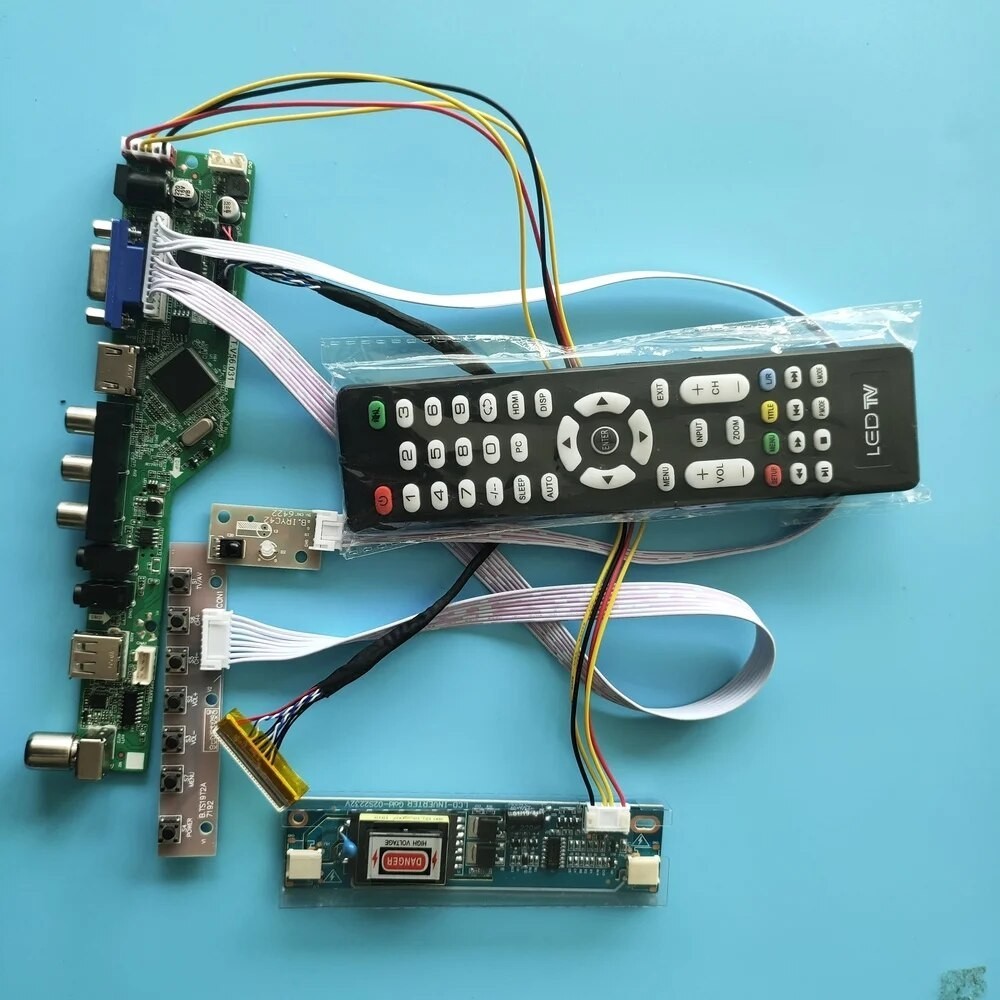 Kit For MT215DW01 V.2 1920x1080 Panel AV LVDS USB LED LCD TV Monitor ...