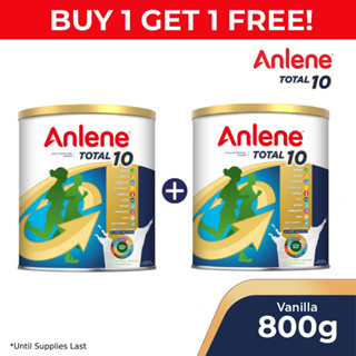 [B1T1] Anlene Total 10 Adult Milk Powder Plain 800g | Shopee Philippines