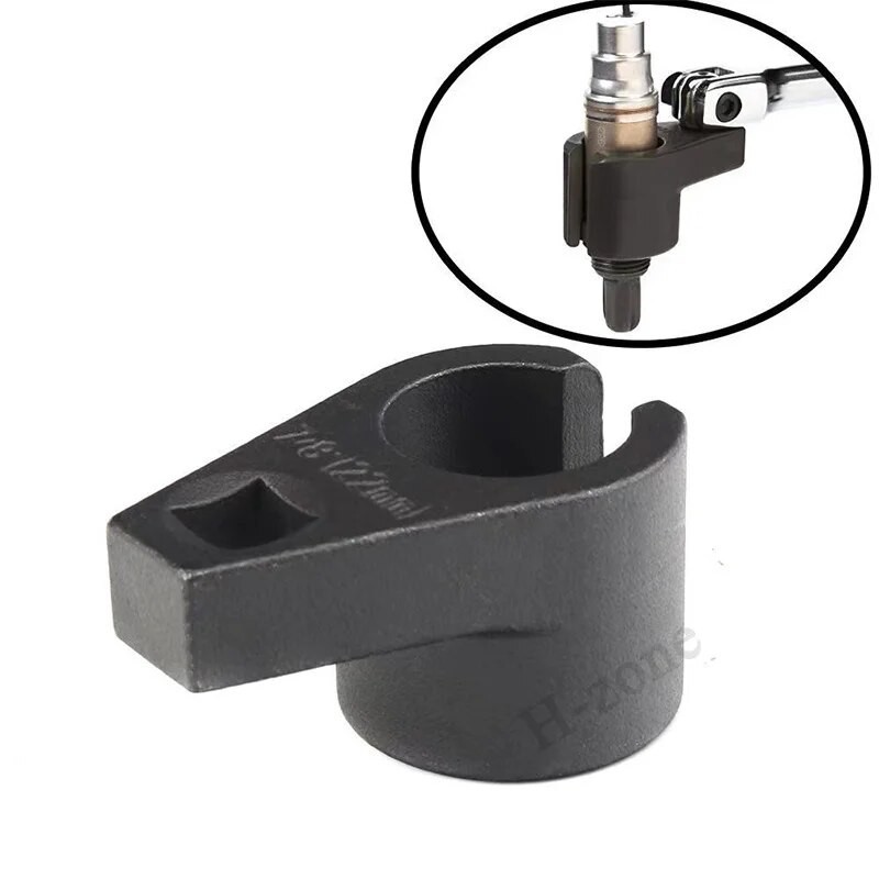 3 8 Driven By 7 8 22mm Offset Oxygen Sensor Socket Oxygen Sensor Removal Wrench From Side