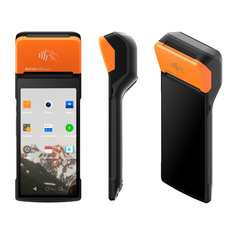 Hot Sell All In One Smart Android Handheld Pos Terminal With Printer ...