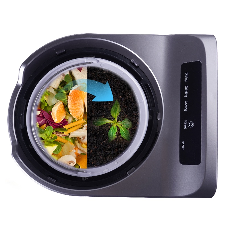 Kitchen Waste Machine Garbage Disposal Food Composting Machine | Shopee ...