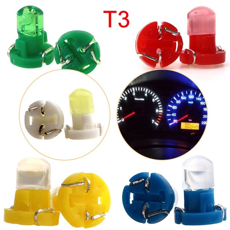 T3 COB SMD Car Vehicle Instrument Dashboard Map Warning Indicator ...