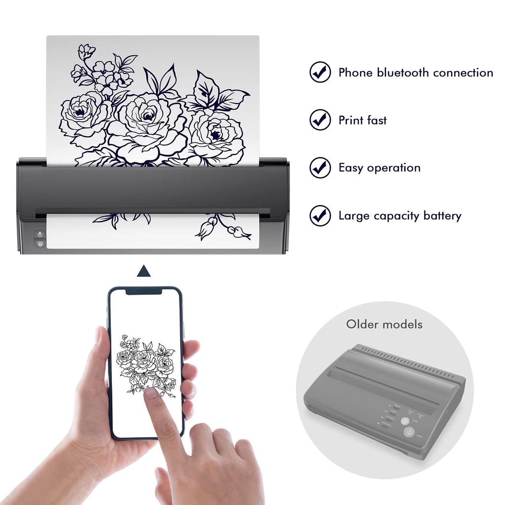 salable product Tattoo Stencil Thermal Drawing Supply Tattoo Printer ...