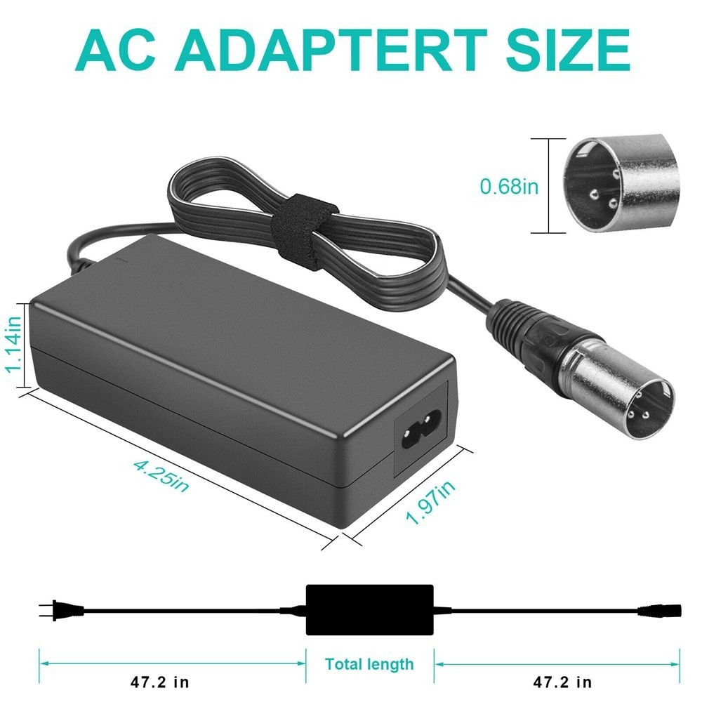 2024.seckill Wheelchair Mobility Ebike Electric Scooter Charger Fast ...