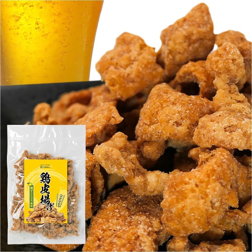 Saiwa Shoten Fried Chicken Skin 100% Domestic Snack Refreshing Yuzu ...