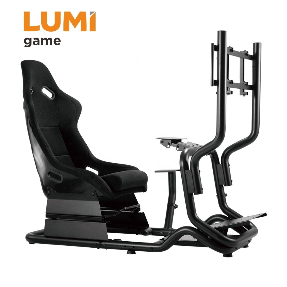 LRS07-BS-KP01 Racing Car Seat Simulation Portable Game Driving ...