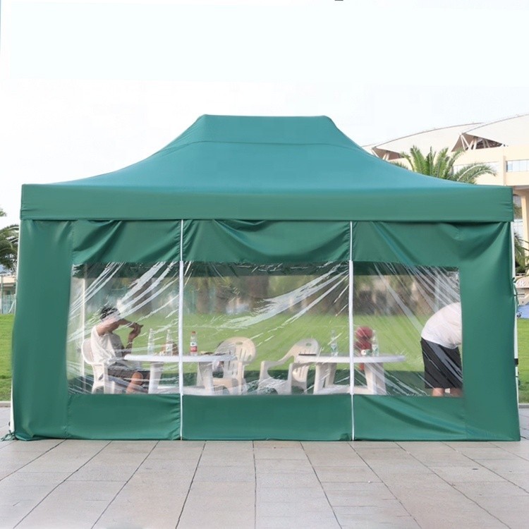 Customized Sides Green Large Sizes Metal Party Patio Gazebo Quick Popup ...