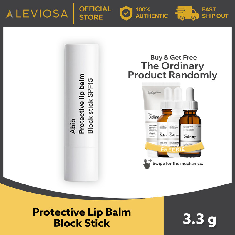 ABIB Protective Lip Balm Block Stick 3.3g | Shopee Philippines