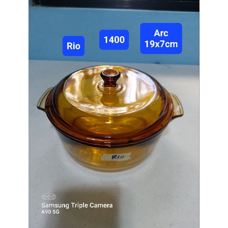 Arc glass cookware ( Rio ) | Shopee Philippines