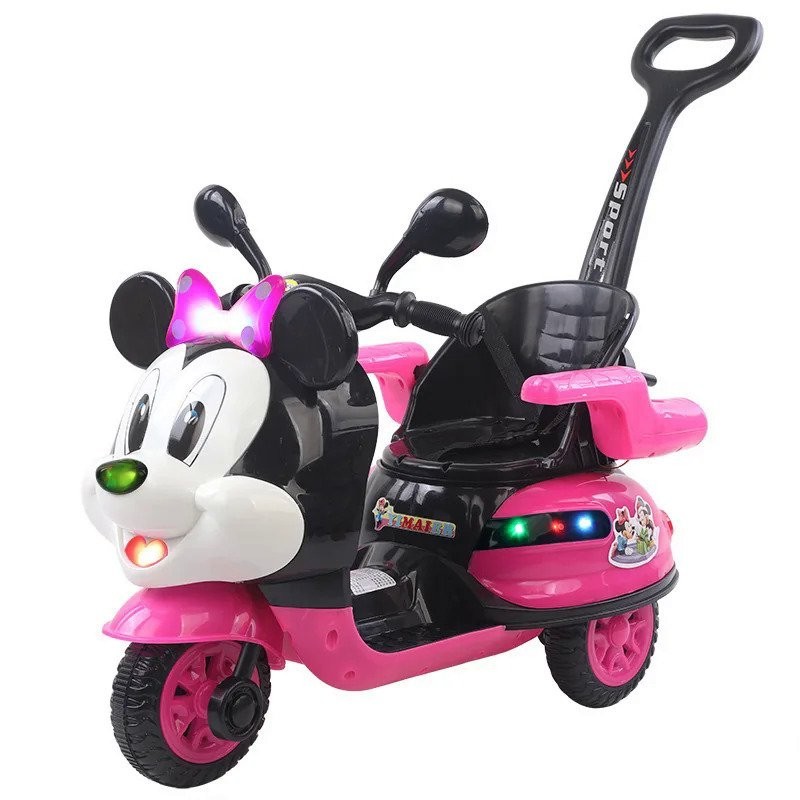 1R4G 3wheels Lovely mickey minnie cartoon three wheel kids electric ...