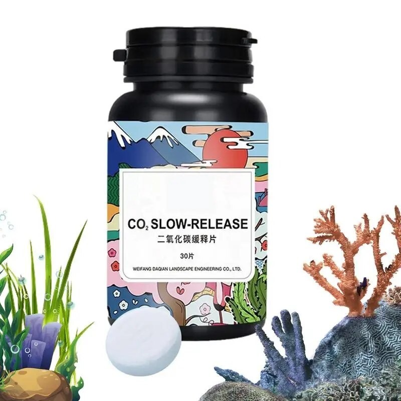 CO2 Tablets 30 Tablets Carbon Dioxide For Aquarium Plant Growing ...