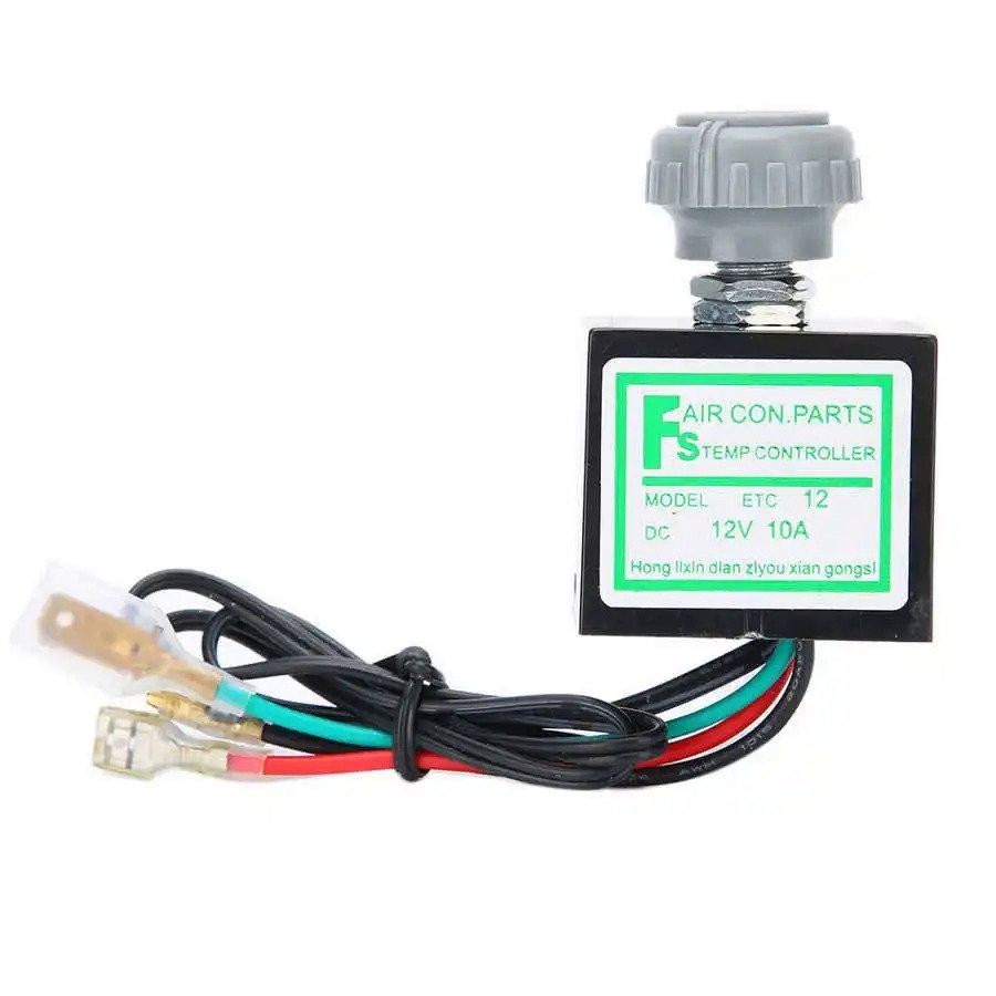 A/C Temperature Switch 10A Car Air Conditioner Electronic Thermostat ...