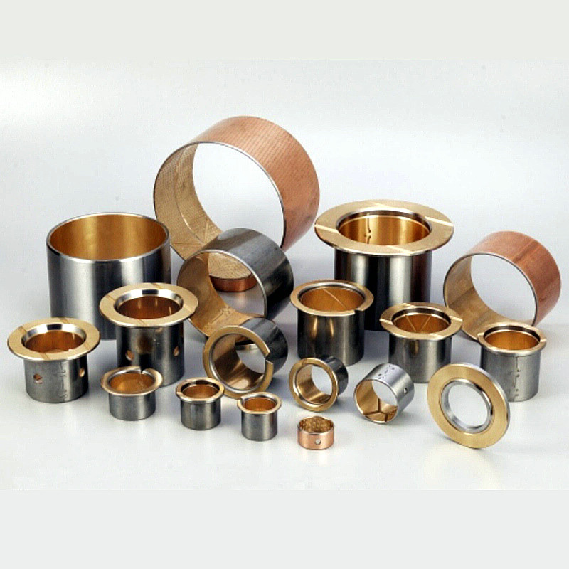 pipa bimetal bushing bearing for cars boccole in metallo bianco excavator parts kraagbus staal ...