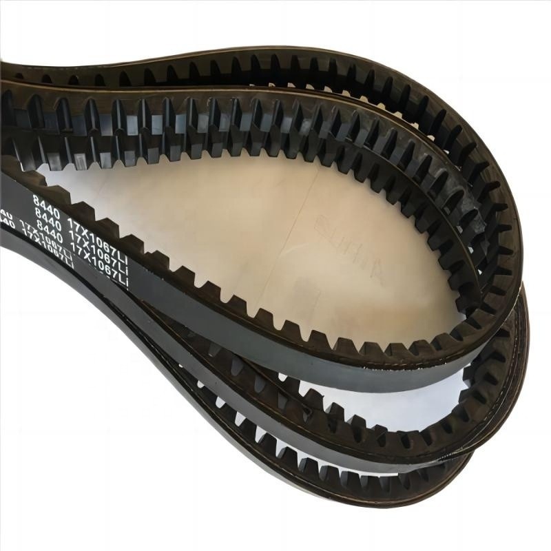 Toothed triangle belt type B 17X600 to 2388 for the automotive industry ...