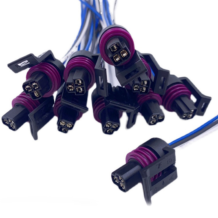 3 Pin Tianlong pressure J6 oil pressure sensor connector wire pigtail ...
