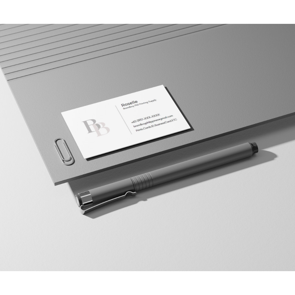 Personalized Calling Cards Classic, Laminated Gloss Matte | Shopee ...