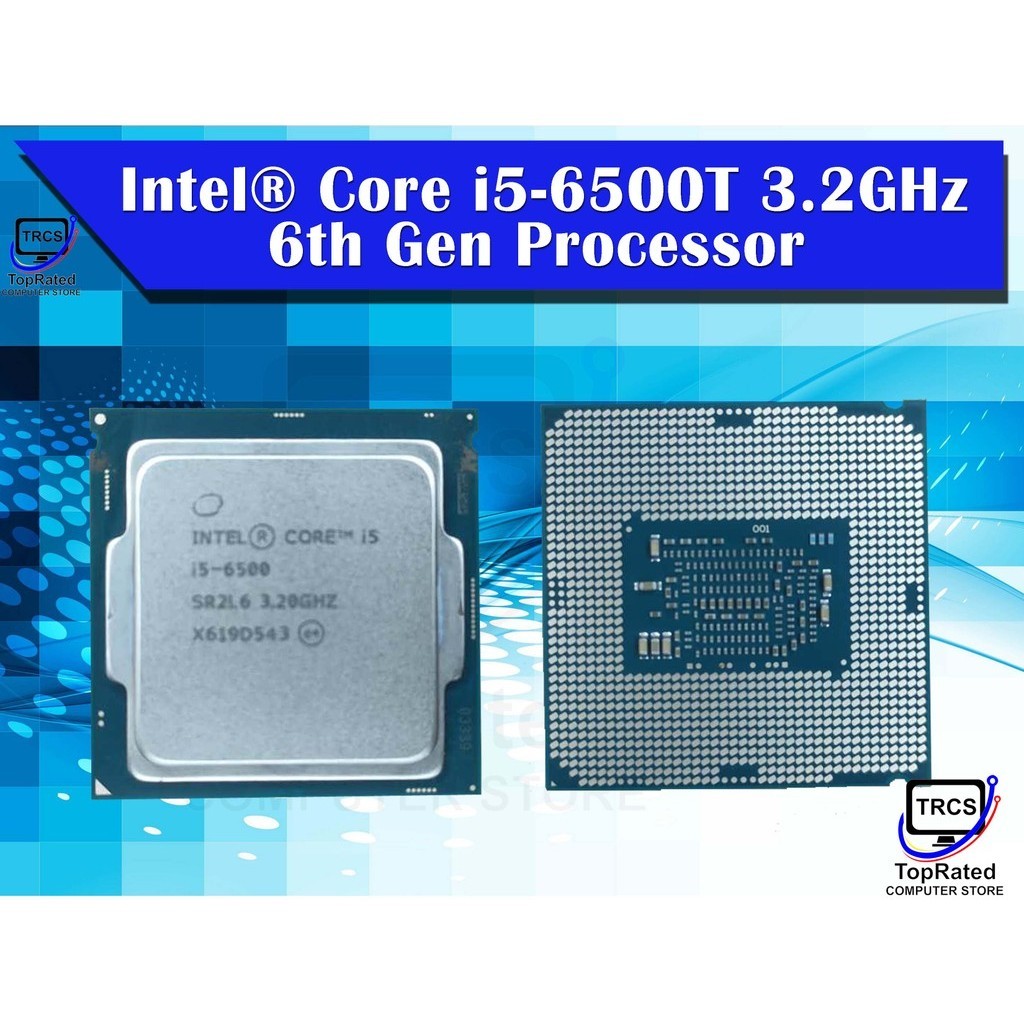 Intel Core i5-6500T 2.5GHz 6th Gen Processor (Used) | Shopee Philippines