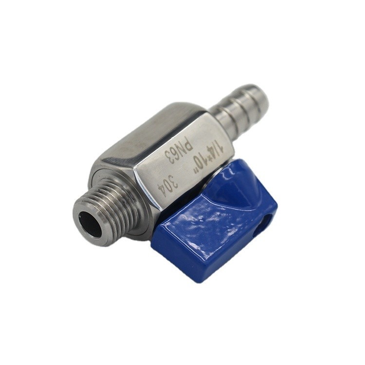 Customized Stainless Steel External Thread Air Valve 1000wog Mini ...