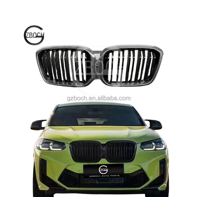 Carbon Fiber G01 Grille For BMW X3 G01 2022+ Front car grill LCI front ...