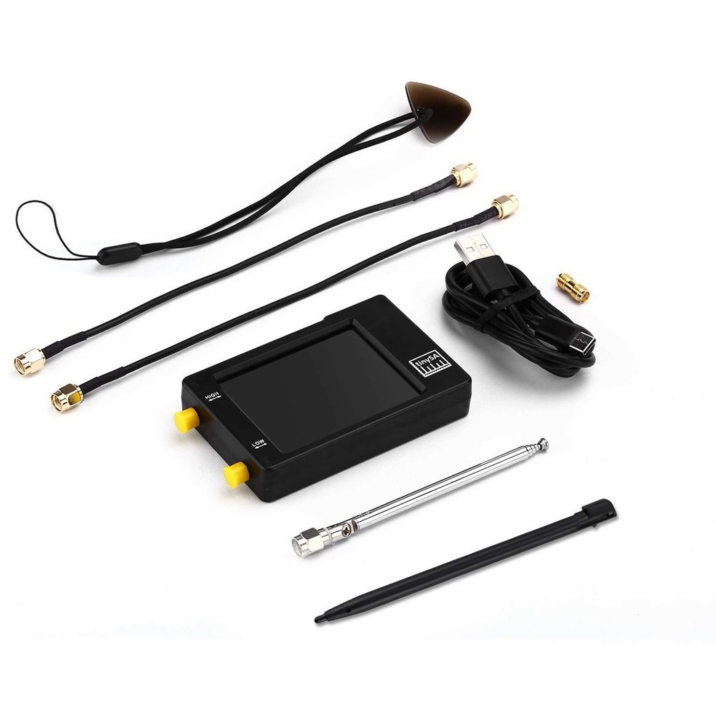 Portable TinySA Spectrum Analyzer Handheld Tiny Frequency Analyzer ...
