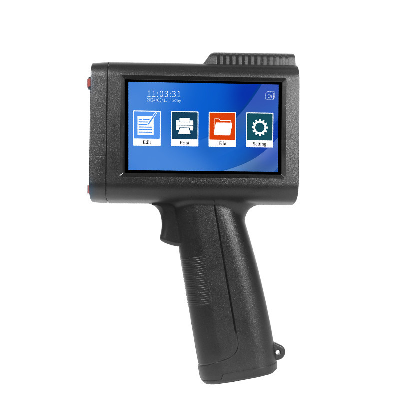 Portable Printing Machine Glass Bottle Expiry Batch Handheld Inkjet ...