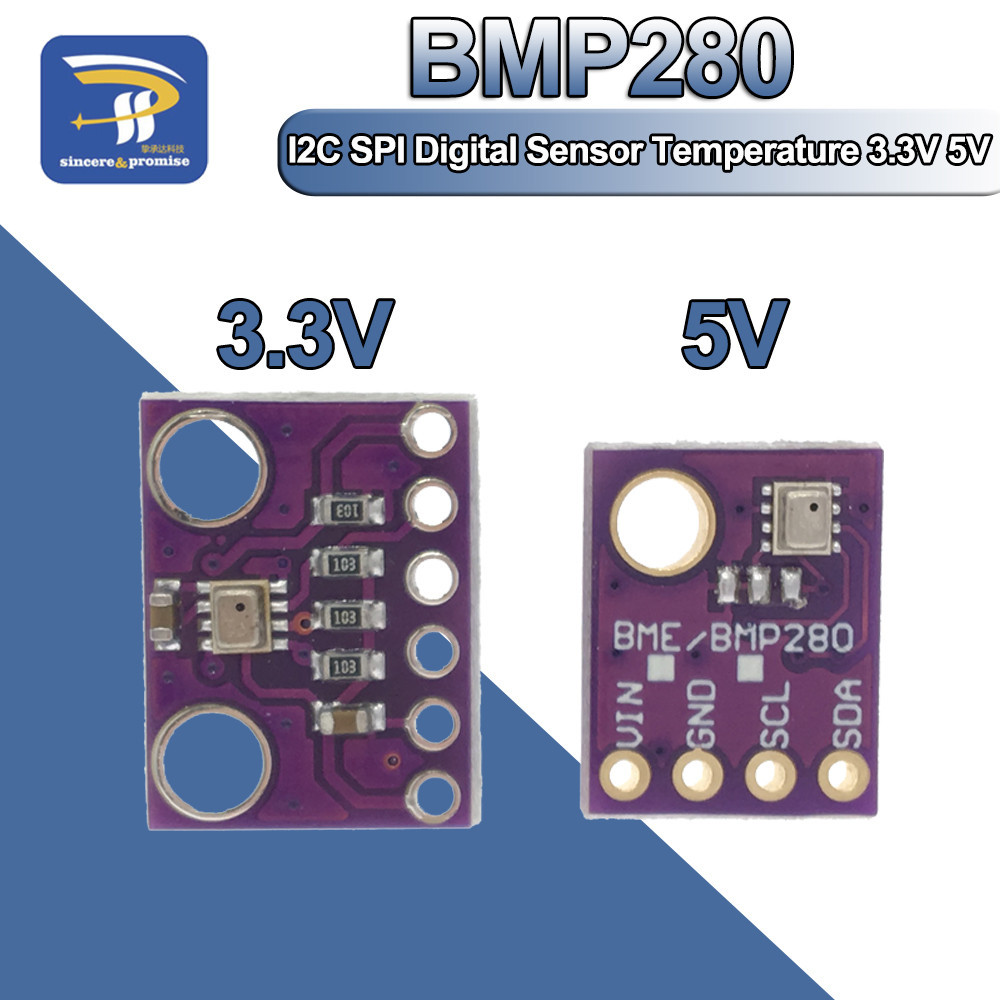 I2c Spi Bmp280 3 3v Digital Barometric Pressure Altitude Sensor Dc High Precision 1 8 5v