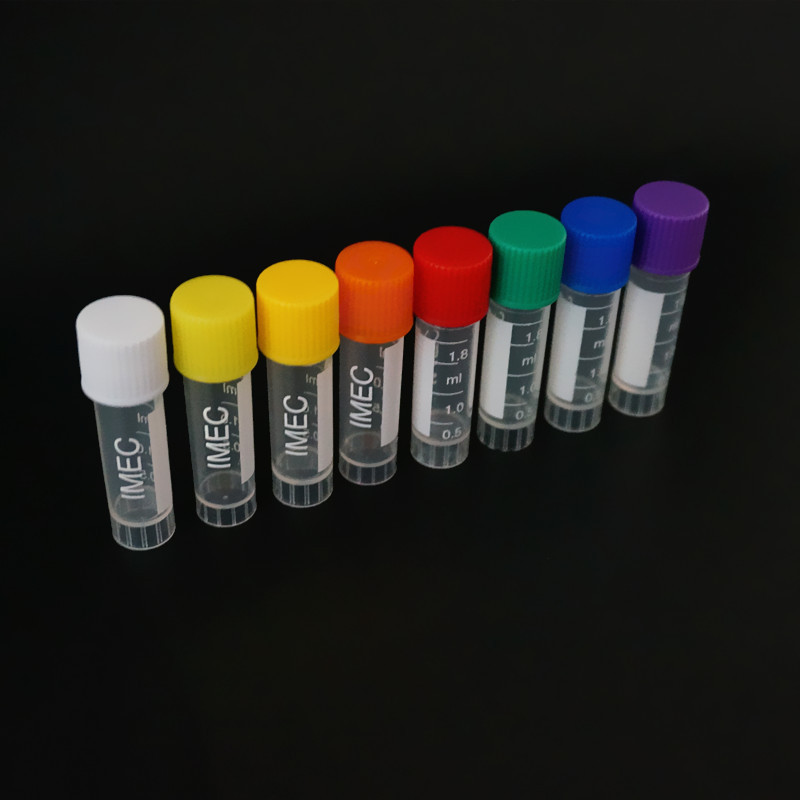 24/50Pcs Laboratory 1.8ml(2ml) Plastic Freezer Tube, Cryovial With ...