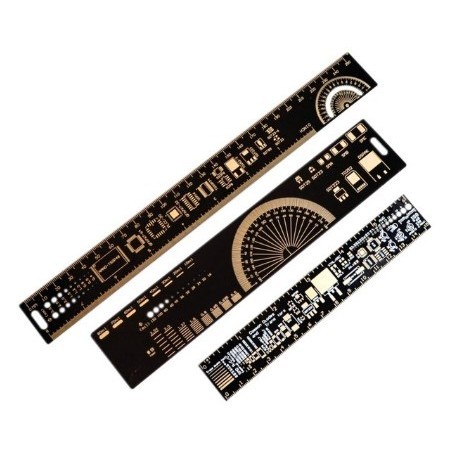 PCB Reference Ruler v2 - 6" PCB Packaging Units for Arduino Electronic ...