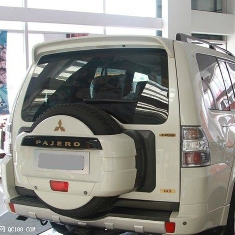 ☍Pajero ABS Plastic Material Unpainted Primer Rear Wing Spoiler for ...